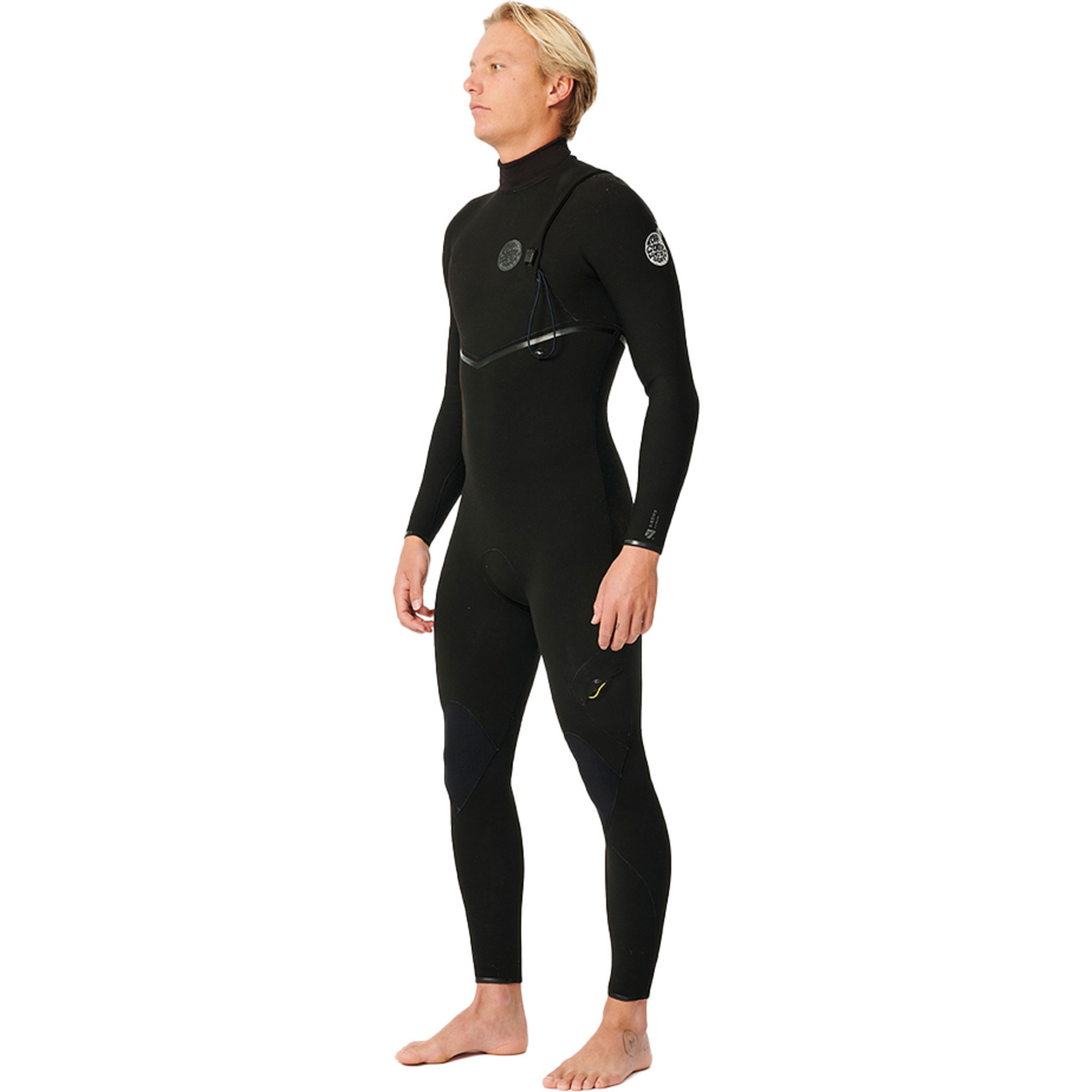 2025 Rip Curl Mens E-Bomb 4/3mm Zip Free Wetsuit 14TMFS - Black - Wetsuits - 4mm | Wetsuit Outlet